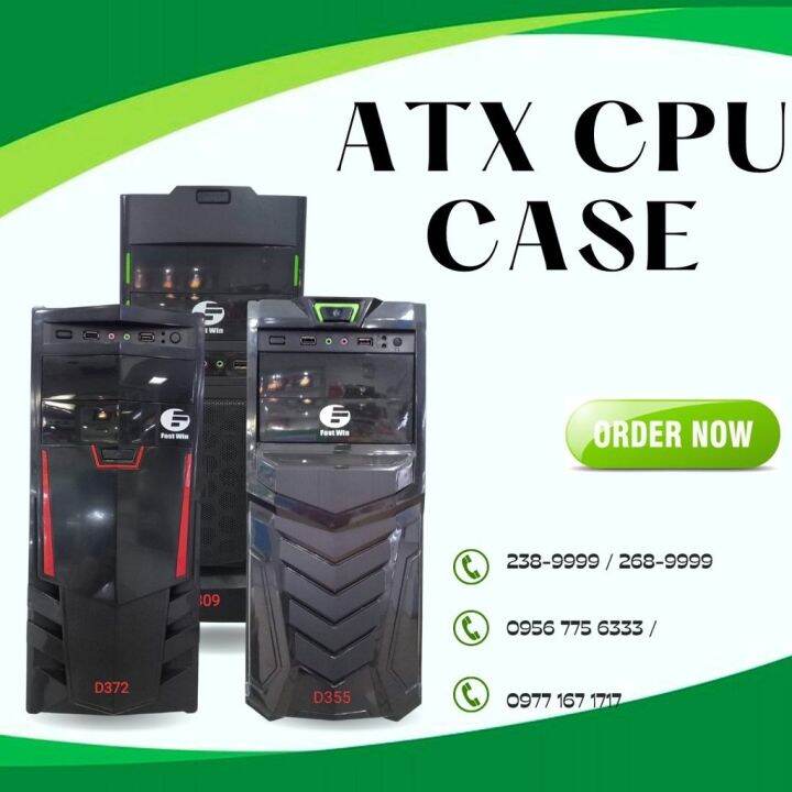 ATX Tower Casing MATX Gaming Case Budget Gaming CPU Acrylic Case D354 ...