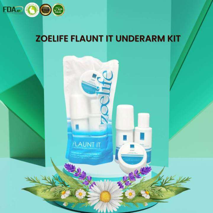 ZOELIFE 100% FLAUNT IT UNDERARM KIT | Lazada PH