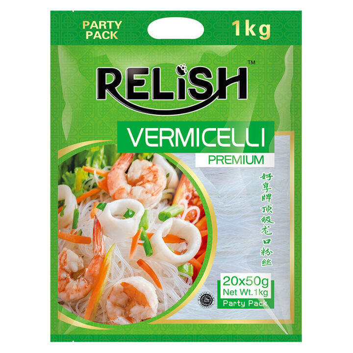 Relish Vermicelli Premium Noodles 1KG | Lazada PH
