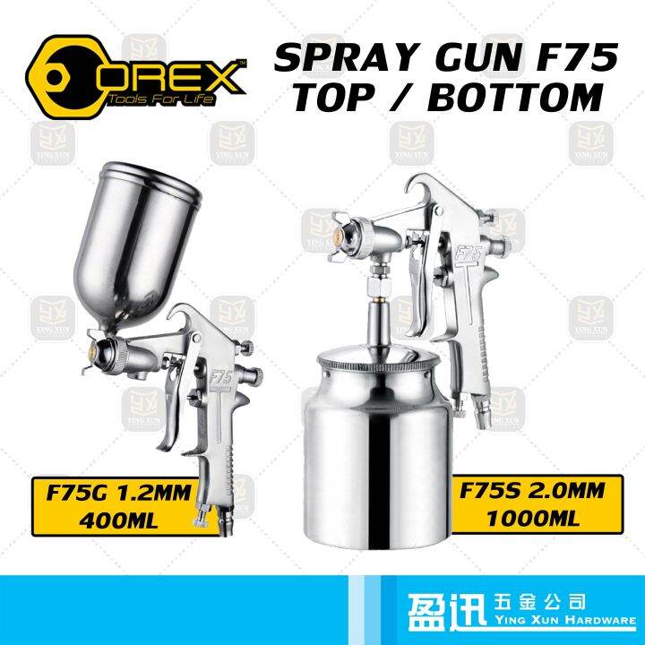 OREX Spray Gun Car Painting Gun Sprayer Dinding Mengecat Kereta Paint ...