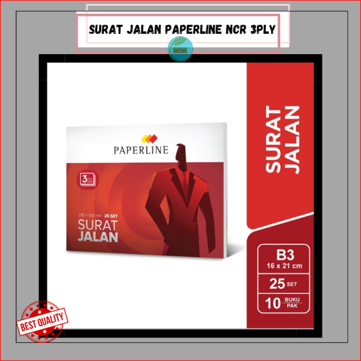 Surat Jalan Paperline 3 Ply / Buku Surat Jalan 3 Rangkap 1pak isi 10 ... Surat Jalan Paperline 3 Ply / Buku Surat Jalan 3 Rangkap 1pak isi 10 ...