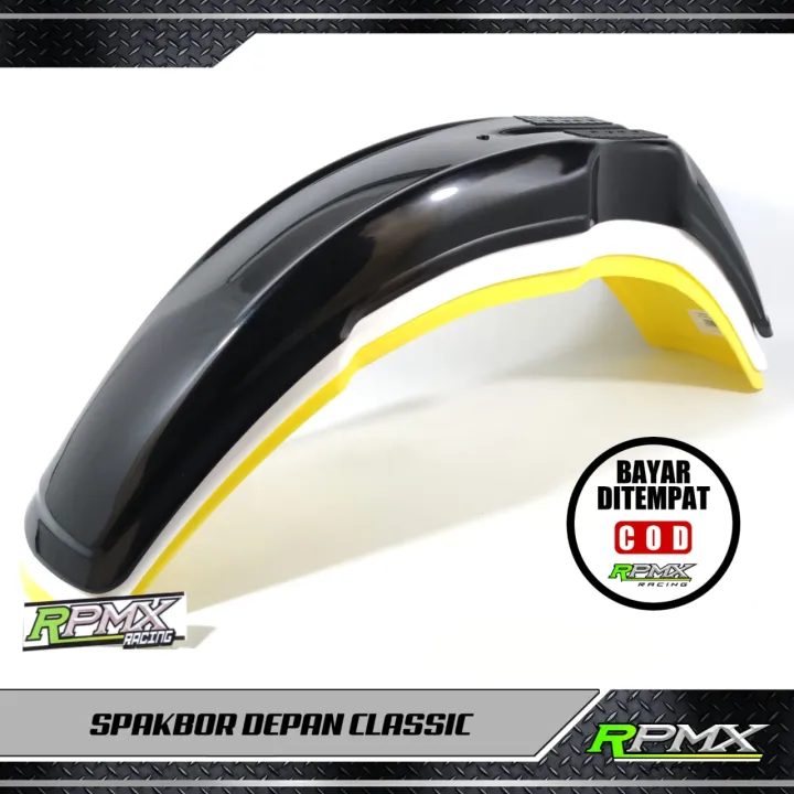 SPAKBOR DEPAN CLASSIC - SLEBOR TRAIL VINTAGE RM JADUL TS125 - KLASIK ...