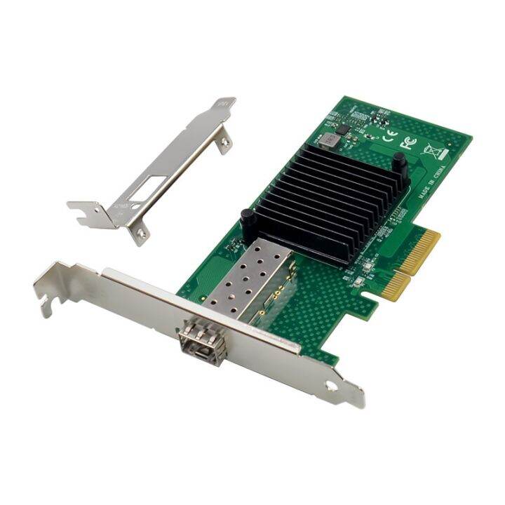 1 Set Network Card X520-SR1 Network Card 10G SFP+ Server Fiber Optic ...