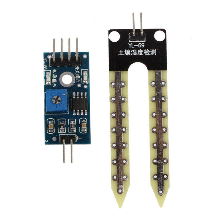 Soil Hygrometer Humidity Detection Module Moisture Testing Sensor for ...