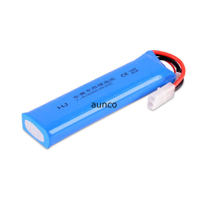 7.4V 3000mAh Li-ion Lithium Ion Super Battery Pack Replacing HL 18650 ...
