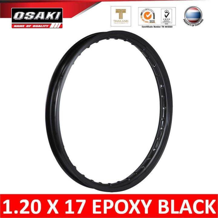 ♡Osaki 1.20X 17 Racing Type Alloy Rim (Epoxy Color) Made in Thailand ...
