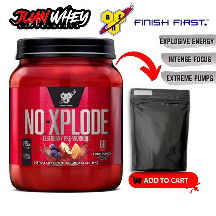 BSN NO XPLODE LEGENDARY PRE WORKOUT (50GRAMS) | Lazada PH