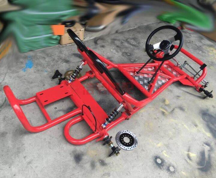 168CC modified four-wheeled motorcycle drift kart modified full frame ...