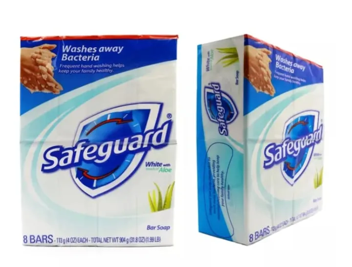 Safeguard White with Touch of Aloe Bar Soap 8 x 113 g | Lazada PH