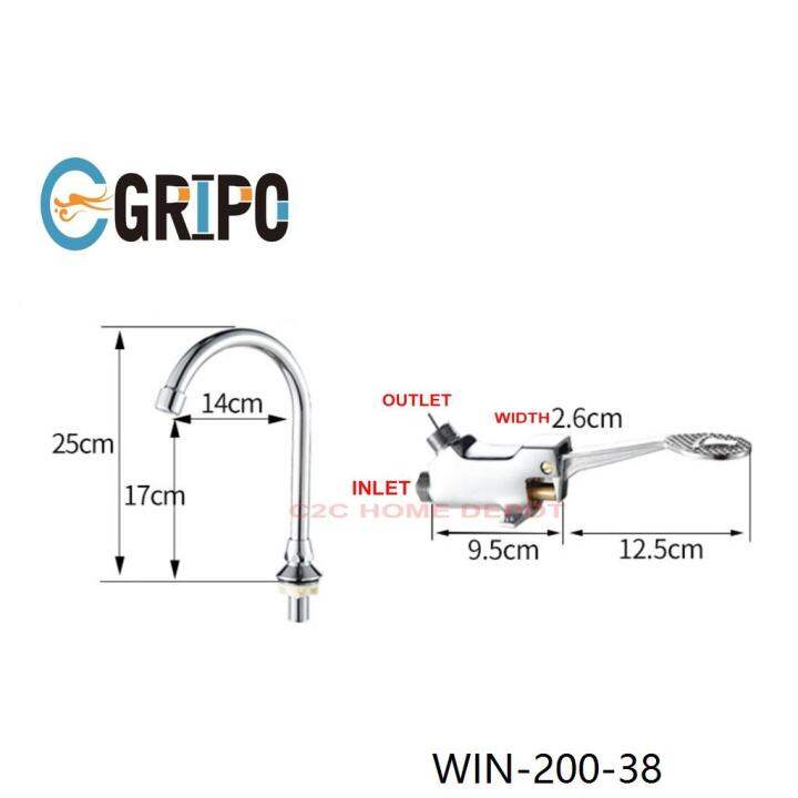 superior products ☟GRIPO High End stainless Full Set Hands-Free Foot ...