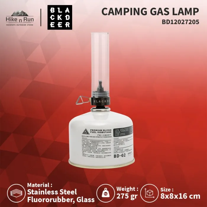 Lampu Gas Blackdeer BD12027205 Camping Candle Gas Lamp | Lazada Indonesia