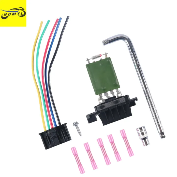 Homyl Car Heater Motor Blower Resistor Air Conditioning Fan Speed ...