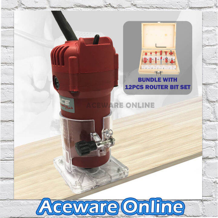 Mace Plus MT-ER700 220V 700W Electric Wood Trimmer Router Machine ...