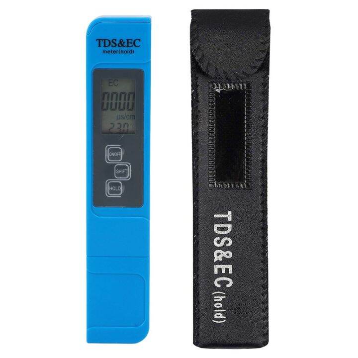 TDS EC Meter Temperature Tester Pen 3 in 1 Function Conductivity Water ...