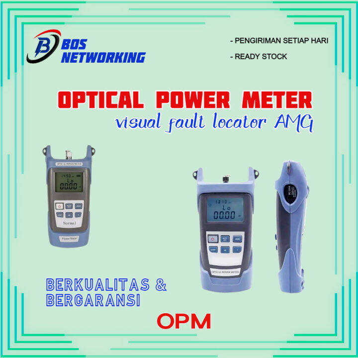 Optical Power Meter OPM Visual Fault Locator AMG | Lazada Indonesia