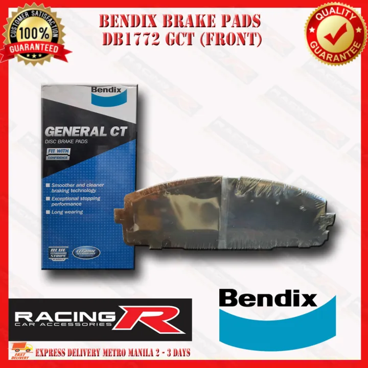 BRAKE PADS BENDIX DB1772 GCT FRONT For HiAce 2005-2017 | Lazada PH