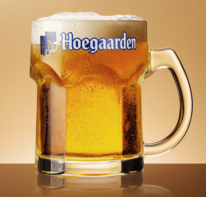 แก้ว Hoegaarden แก้วโฮการ์เด้นมีหูจับได้ แก้วเบียร์ขนาดใหญ่500ML | Lazada.co.th