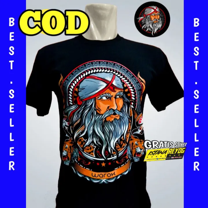 KAOS BUDAYA WAROK VECTOR FULL / KAOS REOG PONOROGO / GANONGAN ANAK / BARONGAN ANAK / REYOG ...