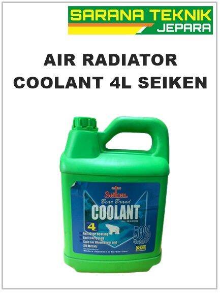 Air Radiator Coolant 50% SEIKEN 4 Liter / Air Radiator Motor Mobil ...