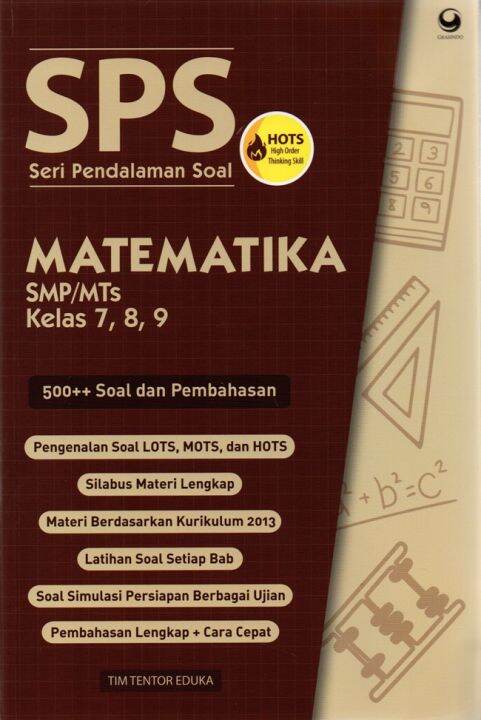 SOAL PENDALAMAN SOAL MATEMATIKA SMP / MTS KELAS 7, 8 , 9 | Lazada Indonesia