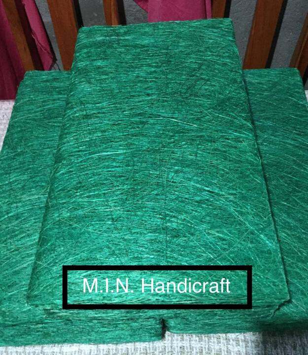 Natural Abaca Fiber Mat Abaca Scrunch 19 Inches x 5 Yards Flower ...