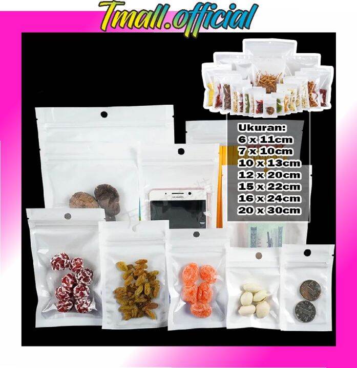 TML Plastik Klip Susu Plastic Ziplock Putih Packing Zipper Ukuran Zip Lock Kedap R1003 | Lazada ...