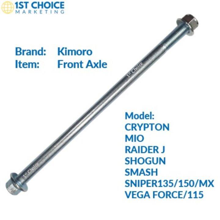 KIMORO Front Axle Ehe CRYPTON MIO SOUL SPORTY MXI MIO I 125 NUOVO ...