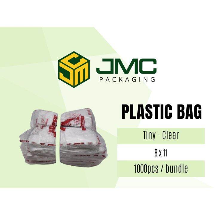 Plastic Bag Sando Bag 1 Bundle / 10 Packs TINY CLEAR | Lazada PH