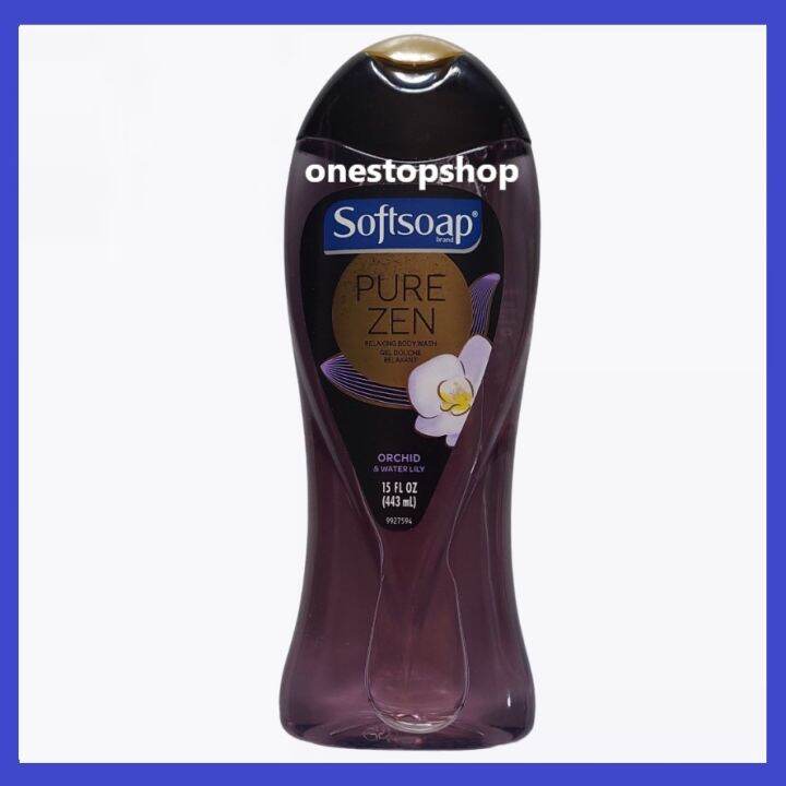 Softsoap Pure Zen Exotic Orchid & Water Lily Body Wash 443mL | Lazada PH