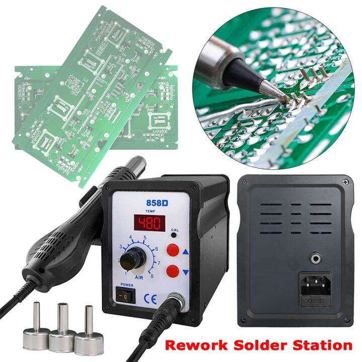 YH4F EU Plug Blower Hair Dryer Welding Tool Welding Repair 858D Rework ...