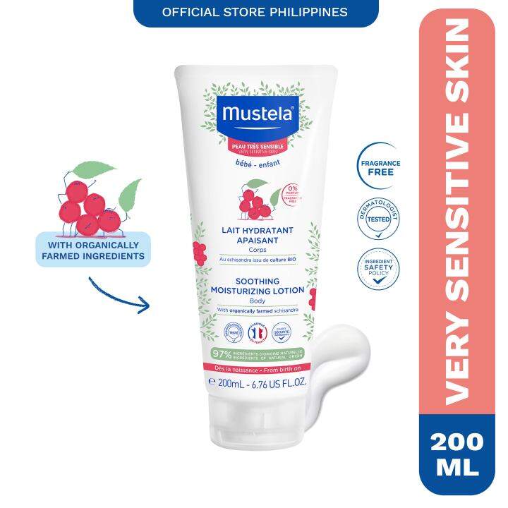 Mustela Soothing Moisturizing Body Lotion 200ml- Naturalness | Lazada PH