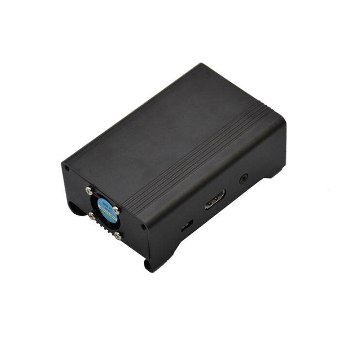 Aluminum Alloy Protective Enclosure Case with Cooling Fan for Raspberry ...