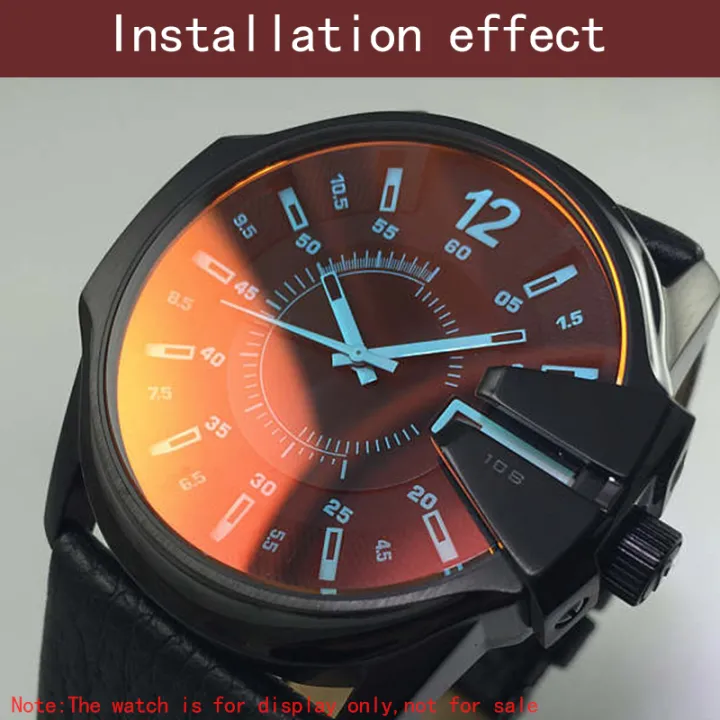 New Mineral glass For Diesel DZ 4318 4323 4476 4309 4290 Mr BIG DADDY ...