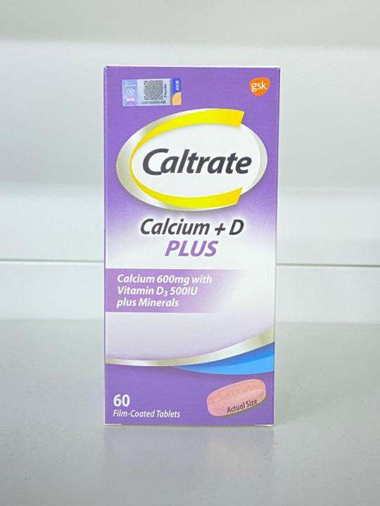 Caltrate Calcium D Plus 60s Bot [exp 03 24] Lazada