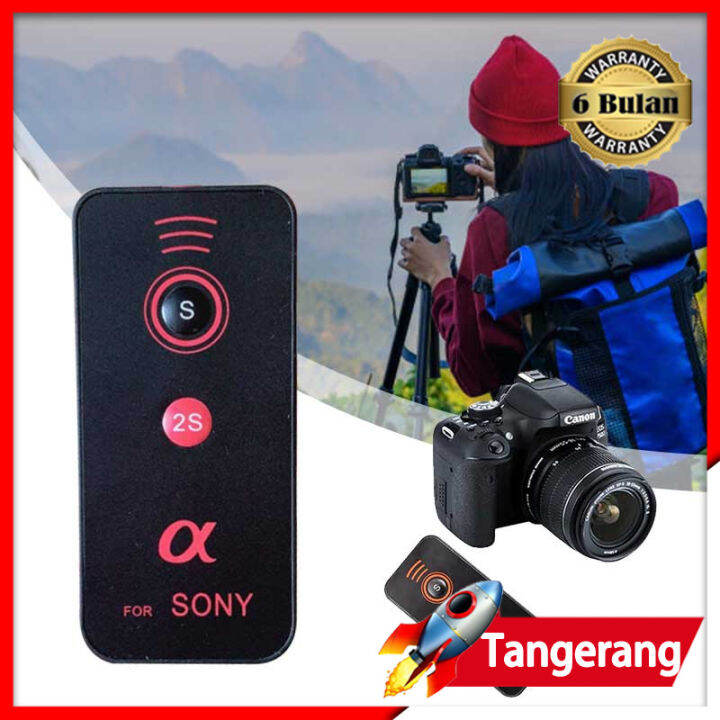 Wireless IR Remote Controller Camera Kamera Shutter DSLR Sony Alpha ...