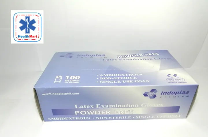 Indoplas Latex Examination Gloves (Medium) | Lazada PH