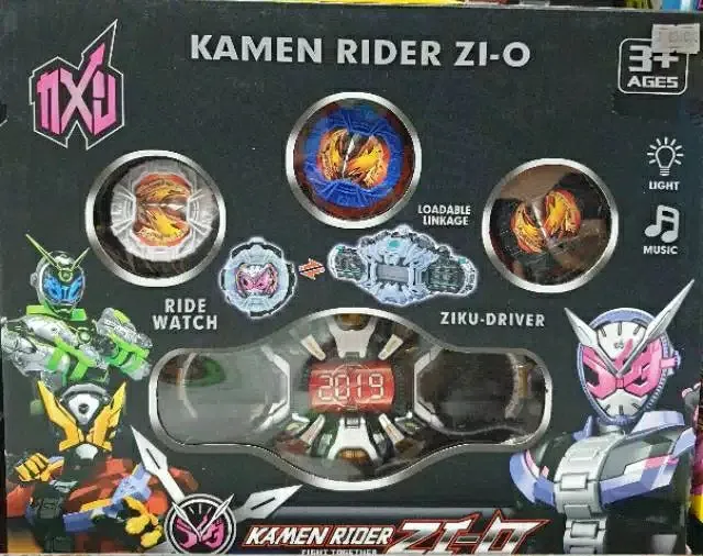 mainan sabuk kamen rider Zi-O Ziku driver & ride watch / belt kamen ...
