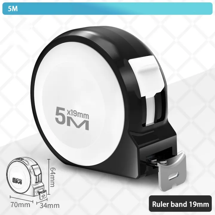 {hot} Tape Measure 5m 3M Ruler Ring Ruler High Precision Steel Tape Box ...