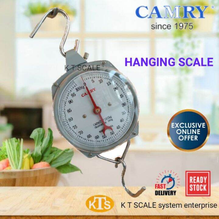 25KG/50KG/100KG TIMBANG CAMRY HANGING SCALE | Lazada
