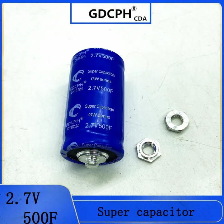 Supercapacitor 2.7V500F 2.7V 500F 16V83F 35x60 | Lazada.co.th