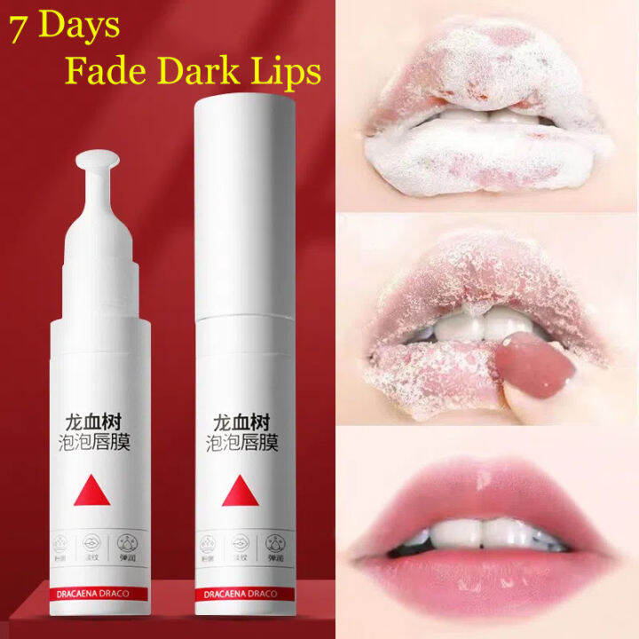 Bubble Lip Mask Fade Fine Lines Lighten Melanin Lip Scrub Repair ...