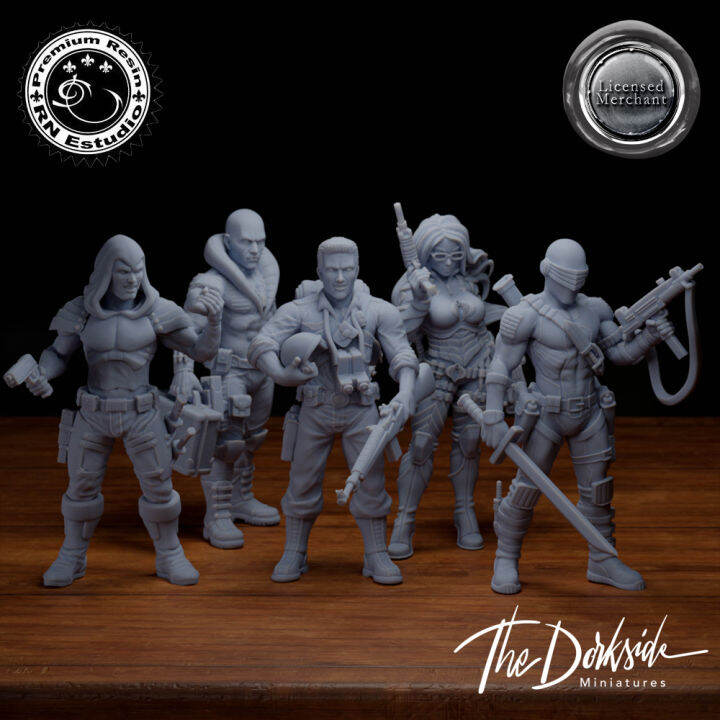RN Estudios - Real American Heroes - The Dorkside Miniatures - Tabletop ...