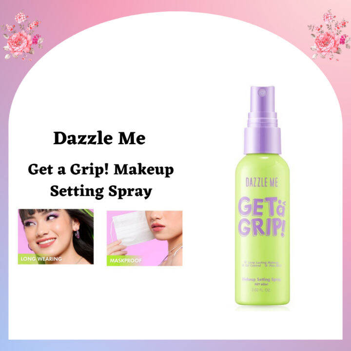Dazzle Me Get A Grip Make Up Setting Spray 60ml | Lazada Indonesia