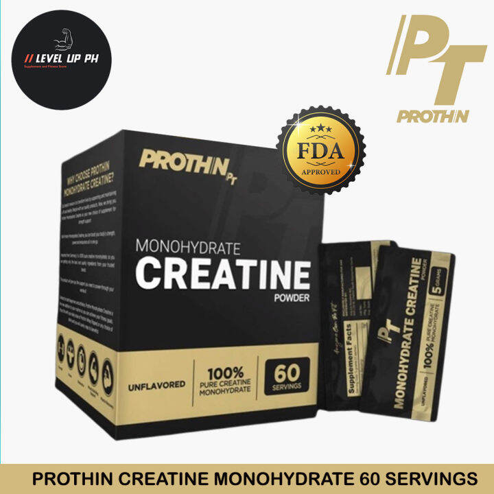 PROTHIN CREATINE MONOHYDRATE 60 SERVINGS (New Product!) | Lazada PH