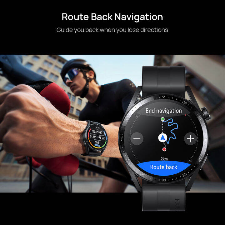 HUAWEI WATCH GT Men's New Smart Watch Full Touch Screen Sports Fitness ...