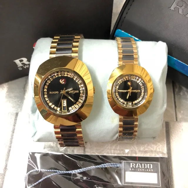 RADO Diastar two tone black automatic watch | Lazada PH