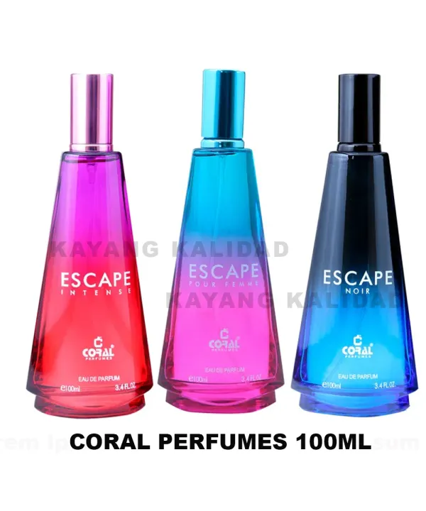 Coral Escape Women's/Men's Perfume 100mL [Guaranteed Authentic] | Lazada PH