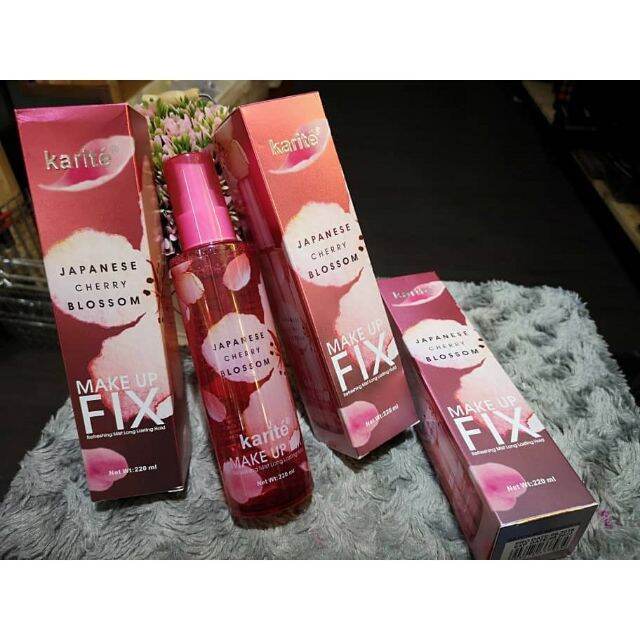 Ready Stock Karite Japanese Makeup Fix Spray And Setting Spray | Lazada