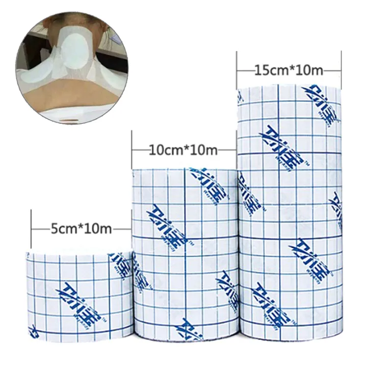 1roll waterproof adhesive wound dressing medical fixation tape bandage ...