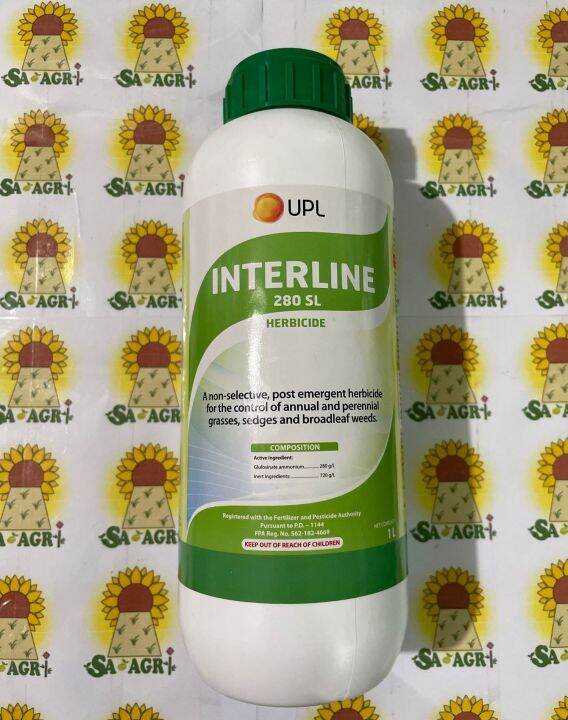 INTERLINE 280 SL GLUFOSINATE AMMONIUM HERBICIDE /LIKE BASTA /LIKE ...